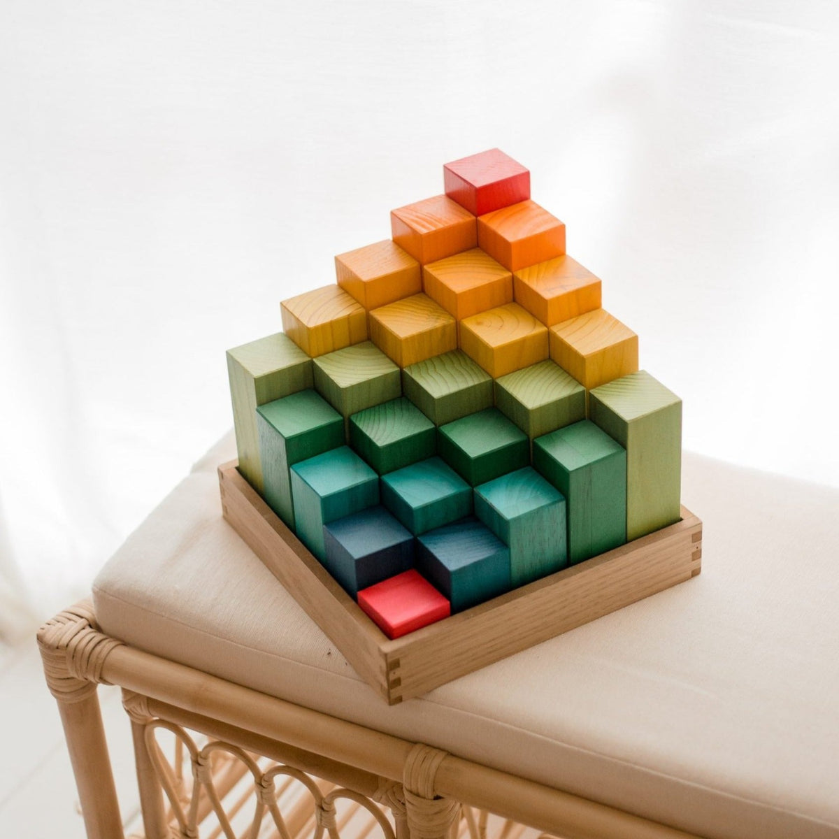 QTOYS - Rainbow Engineering Blocks – Home With Kids