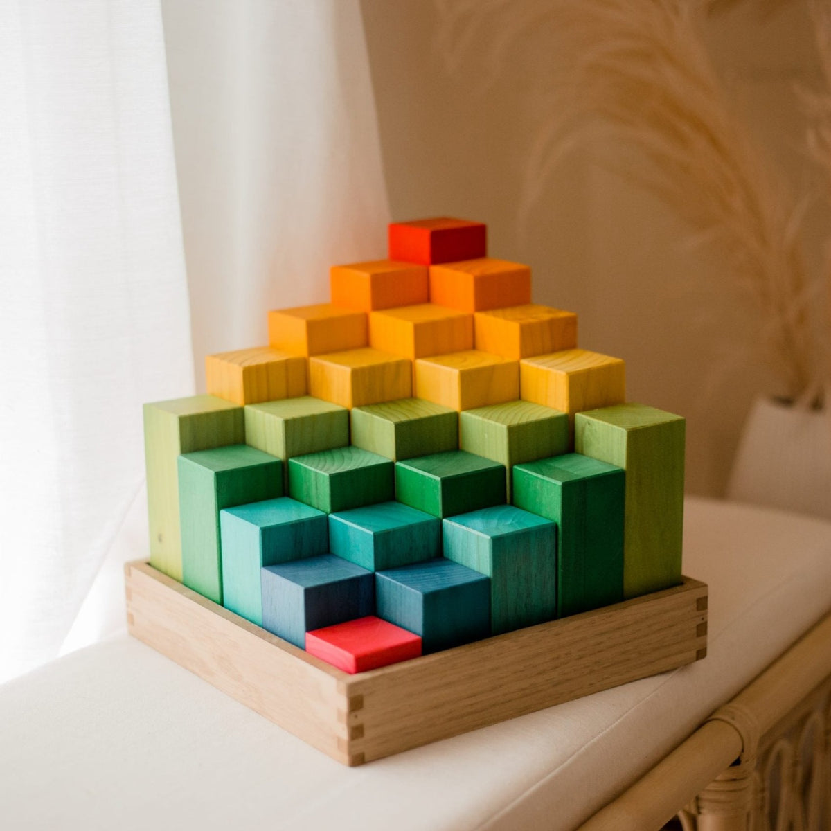 QTOYS - Rainbow Engineering Blocks – Home With Kids