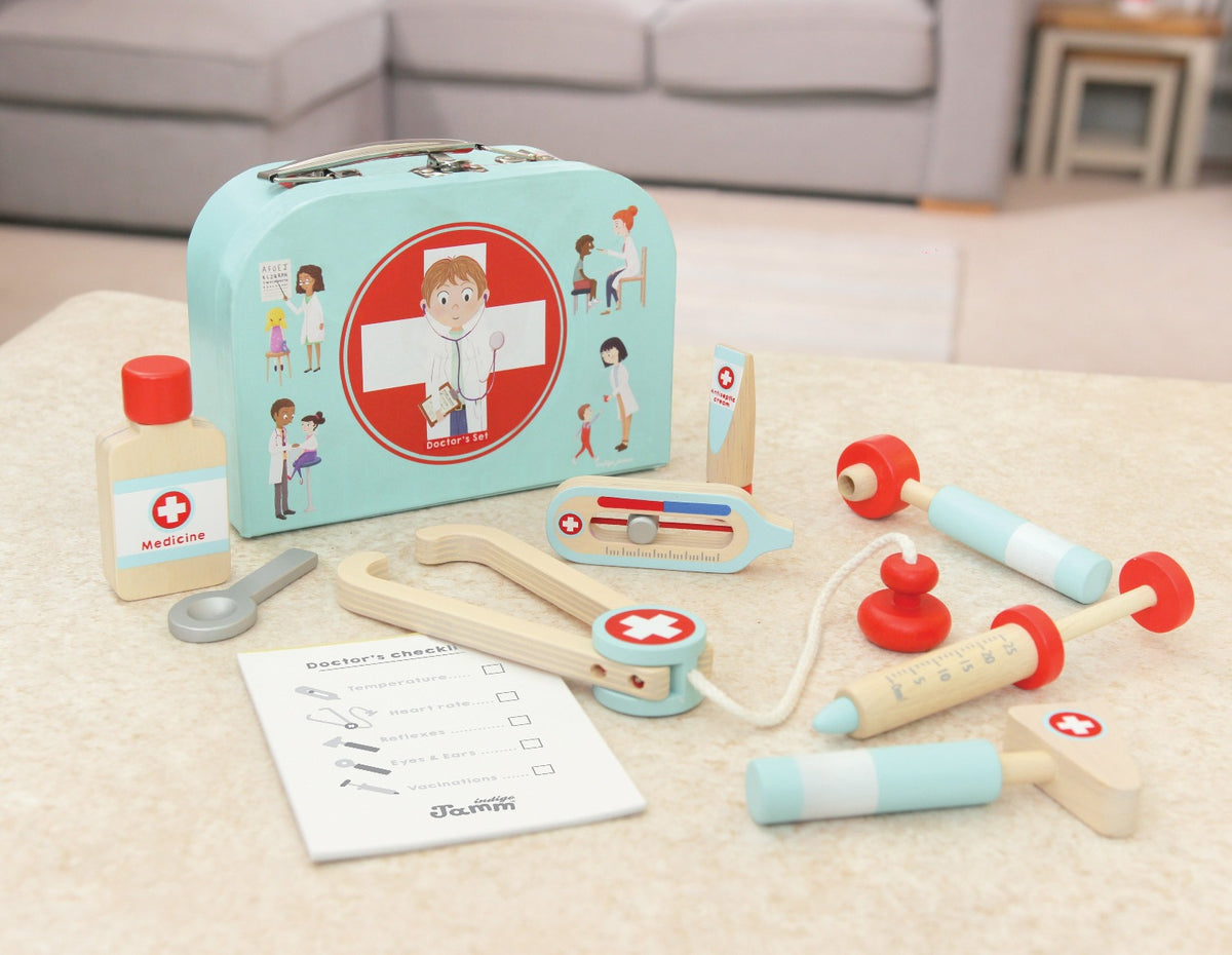 INDIGO JAMM - Little Doctors Toy Play Set – Home With Kids