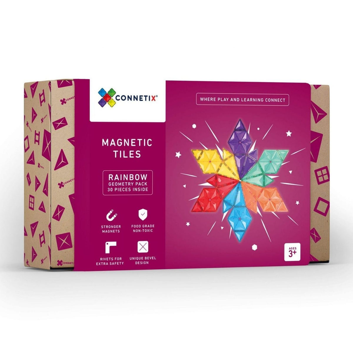 CONNETIX - 30 Piece Geometry Pack – Home With Kids