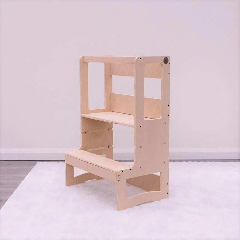 MY HAPPY HELPERS - XL Double Learning Tower - Varnished – Home With Kids