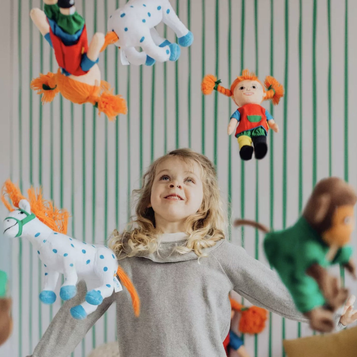 PIPPI LONGSTOCKING - Mr Nilsson Monkey - 16cm – Home With Kids