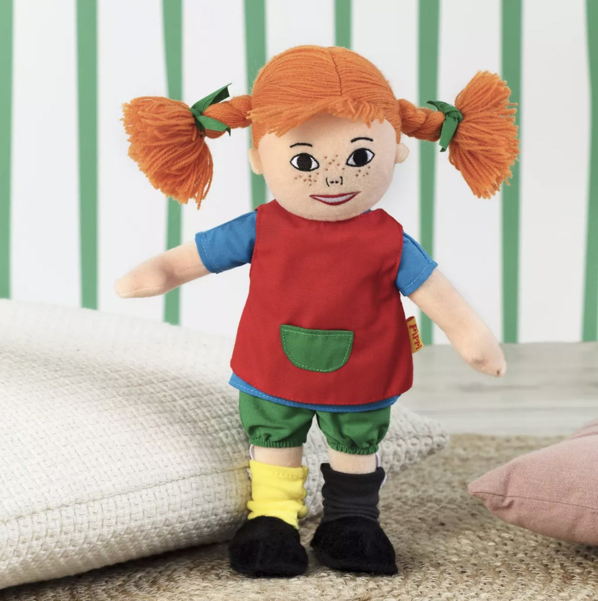 PIPPI LONGSTOCKING - Pippi Longstocking Rag Doll - 40cm – Home With Kids