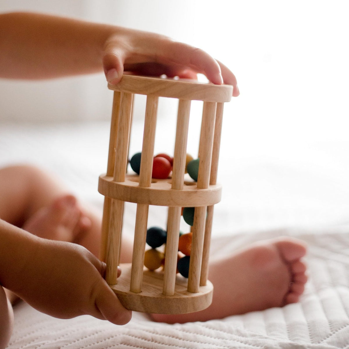QTOYS - Mini Wooden Rainmaker – Home With Kids