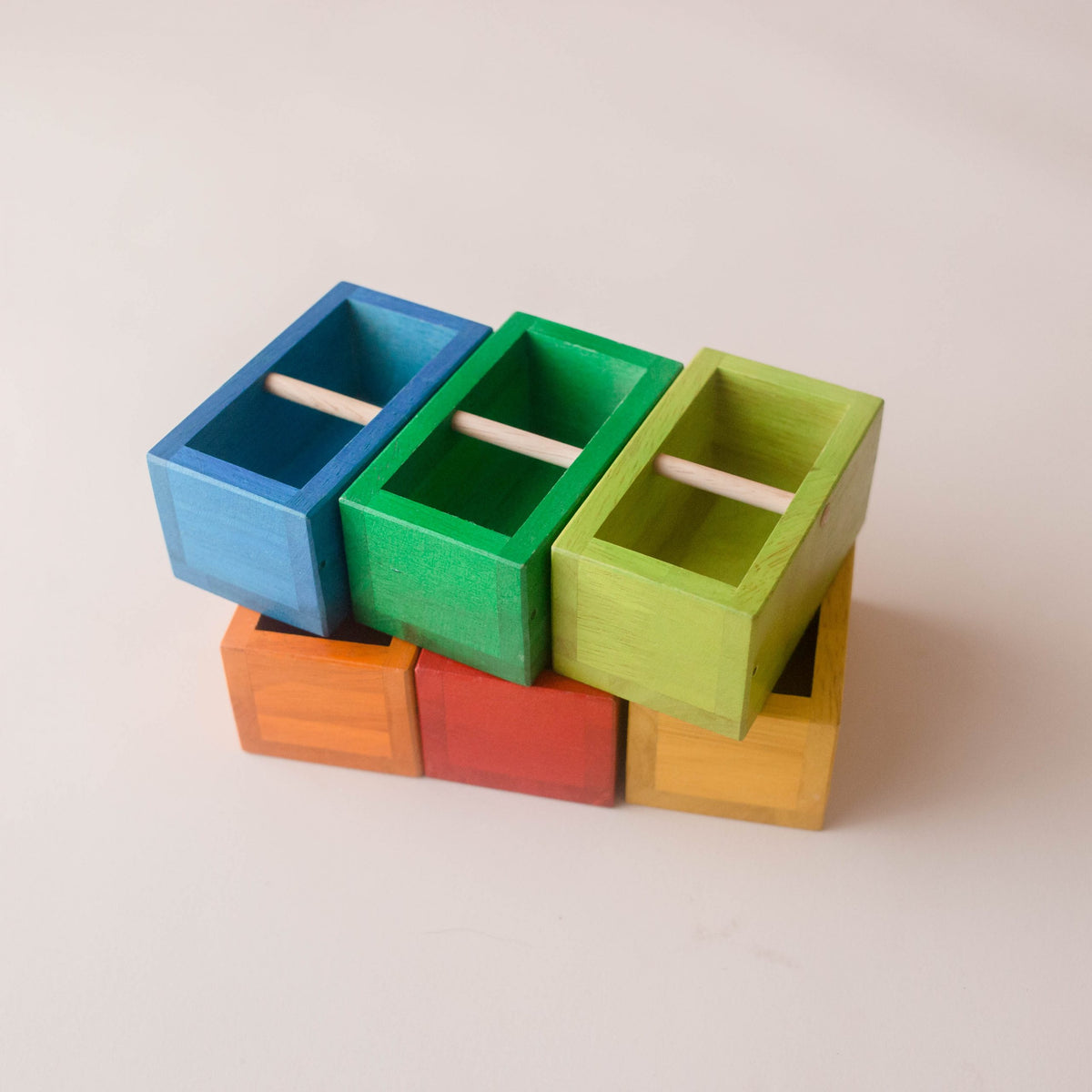 QTOYS - Stacking and Sorting Containers – Home With Kids