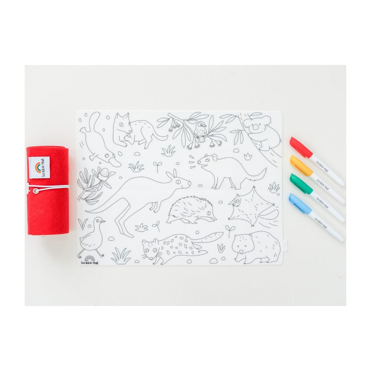 SCRIBBLE MAT - Baby Australian Animals – Home With Kids